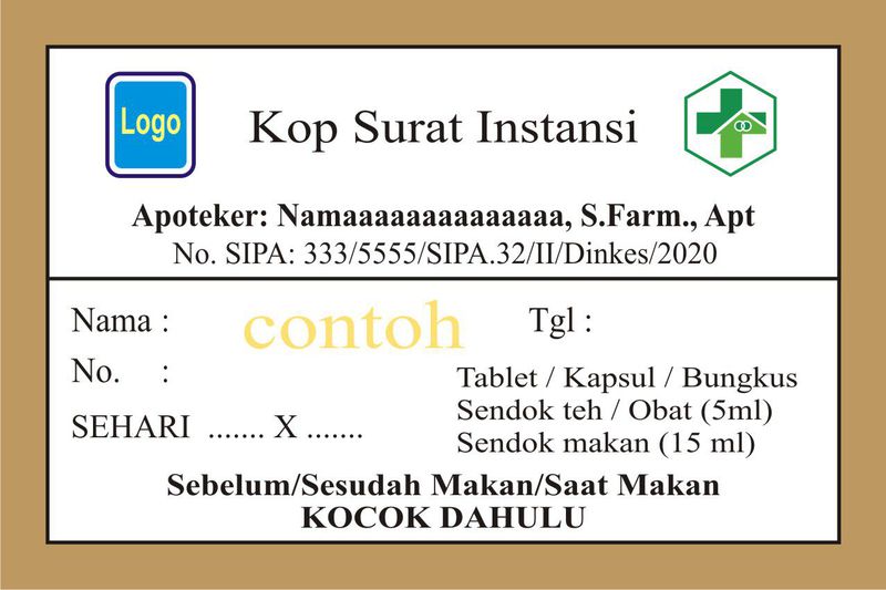 Pentingnya Pemberian Etiket pada Obat untuk Menjaga Keselamatan ...